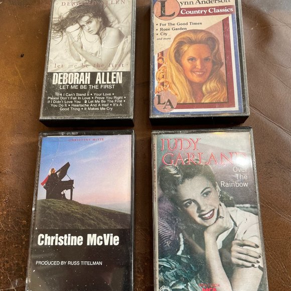 Vintage | Media | 4 Vintage Cassett Tapes Deborah Allen Lynn Anderson ...
